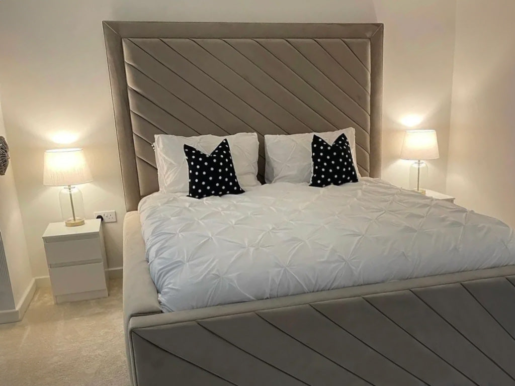 Alaska Infinity Lines Bed Frame