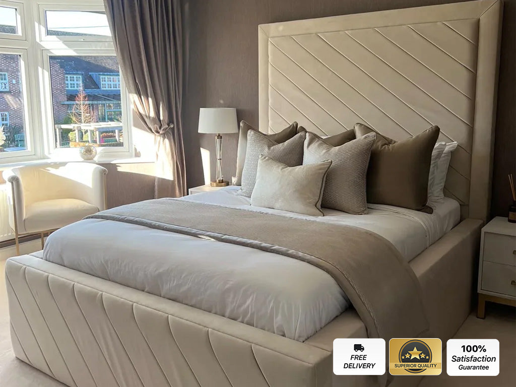 Alaska Infinity Lines Bed Frame