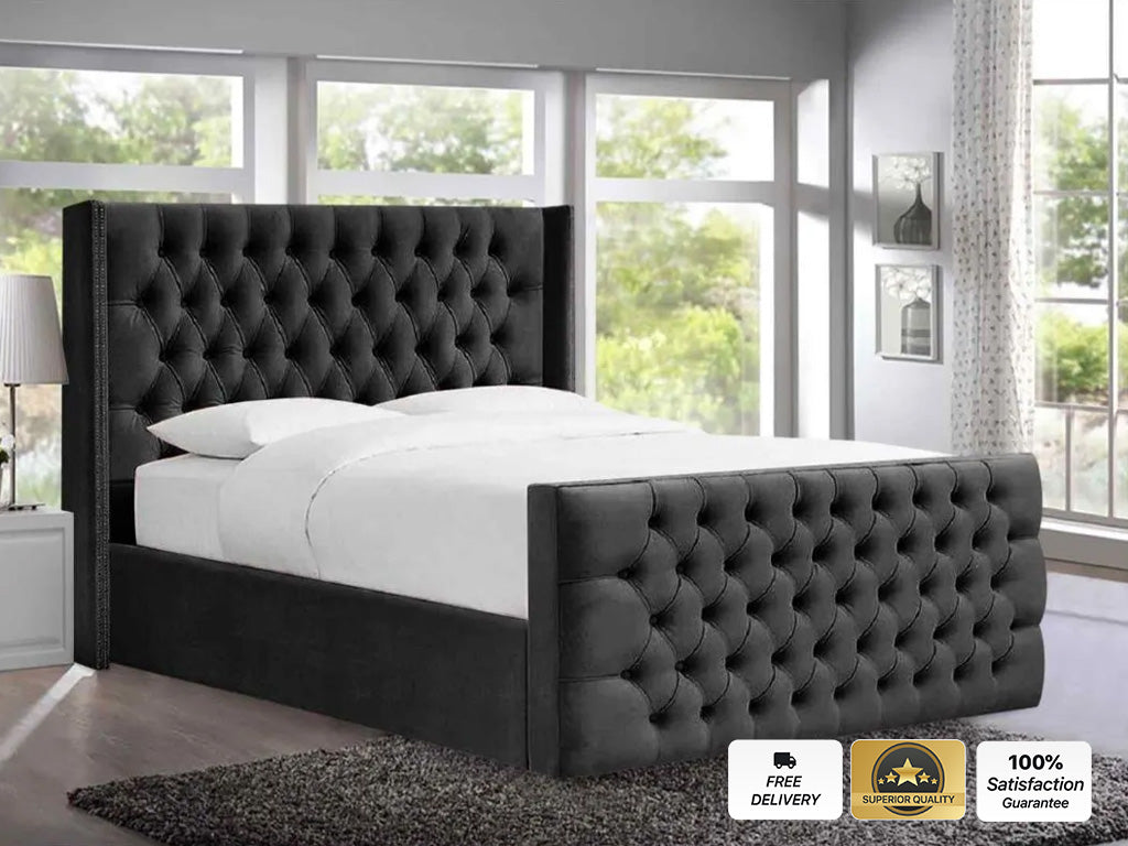 Elizabeth Wingback Bed Frame