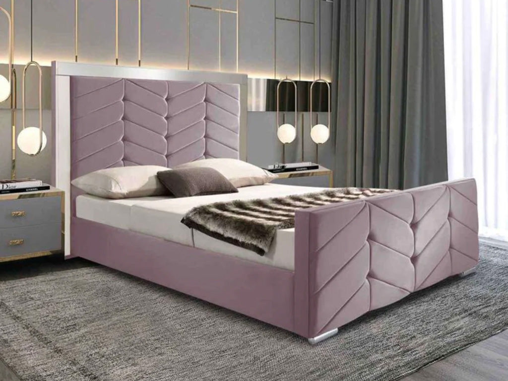 Oasis Mirror Bed Frame